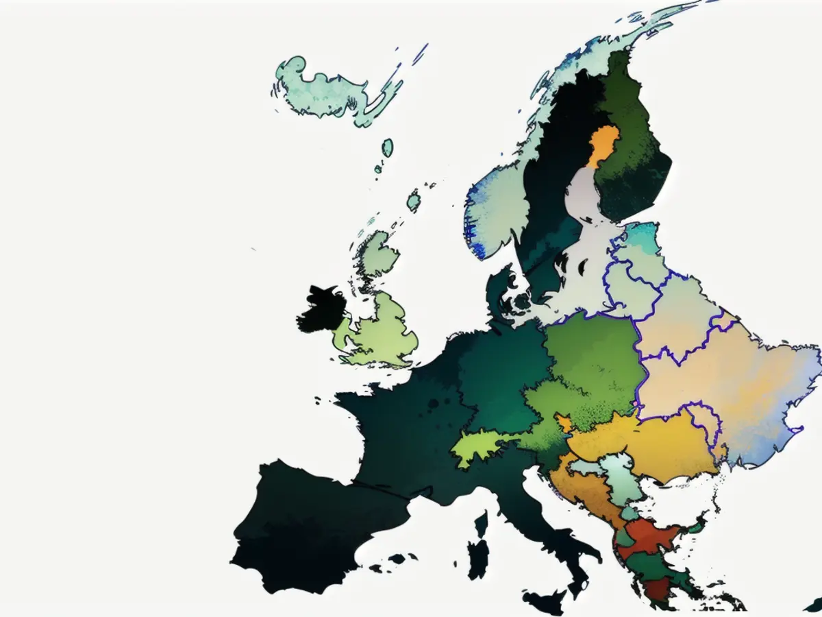Experience unique renditions of European maps in this collection.